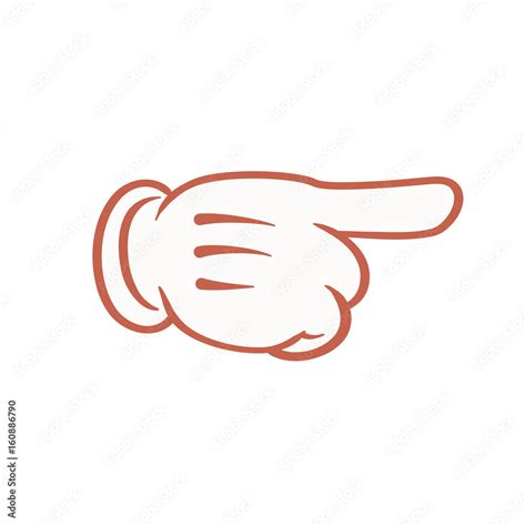 Animated Finger Pointing Right