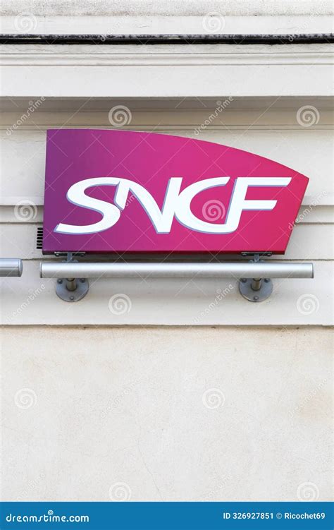 Sncf Logo On A Wall Editorial Photo 246457479