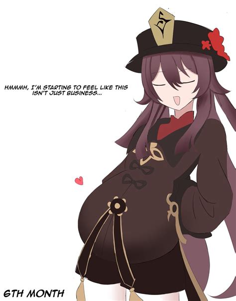 Here Is Hu Tao Pregnant Belly Progression Comms By Thecursedside