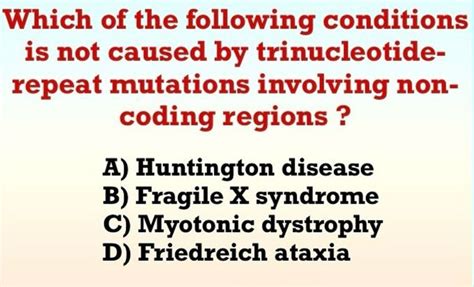 Trinucleotide Repeat Mutation Medizzy