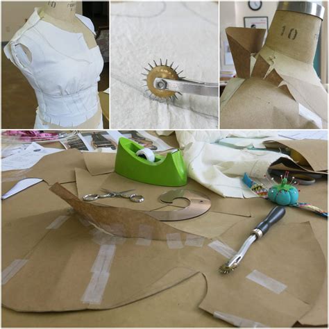 Draping And Drafting Tiffanys Custom Wedding Dress Patterns Brooks Ann Camper Bespoke Sewing