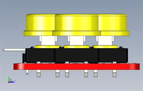 用于Arduino的模拟AD5键键盘模块 STEP 模型图纸免费下载 懒石网