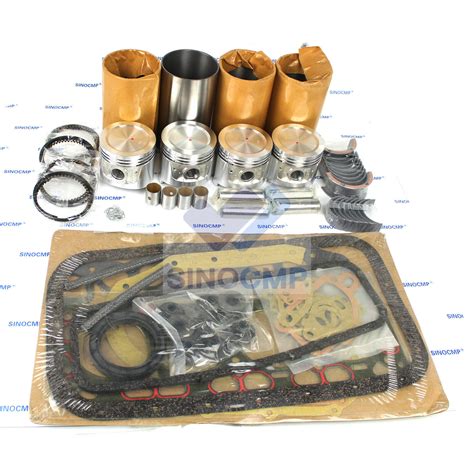 V V B Engine Rebuild Kit For Kubota KH Bobcat Excavator Engine Rebuilding Kits
