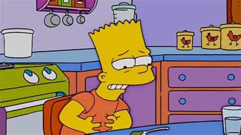 The Simpsons Bart Stomach Growling Removed Video From Stomachclipscollection 98 Youtube