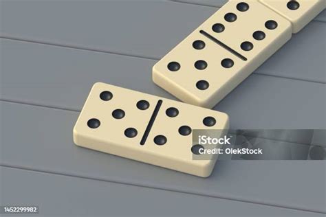 회색 보드에 도미노 타일 보드 게임 여가를 위한 엔터테인먼트 3d 렌더링 3차원 형태에 대한 스톡 사진 및 기타 이미지 3차원 형태 경쟁 널판지 Istock