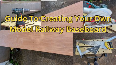 Guide To Creating Your Own Model Railway Baseboard Youtube