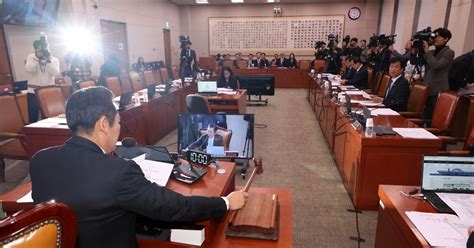 속보 국회 법사위 강백신·엄희준 검사 탄핵 청문회 野주도 의결