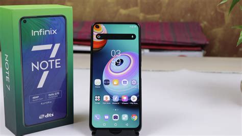 Infinix Note 7 With 6 95 Inch Pin Hole Hd Display 48mp Quad Rear