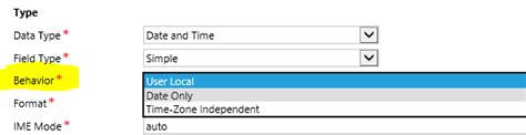 Crm Date And Time Field Behaviors Rajeev Pentyala Technical Blog