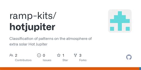GitHub Ramp Kits Hotjupiter Classification Of Patterns On The Atmosphere Of Extra Solar Hot