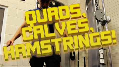 Quadscalveshamstrings Youtube