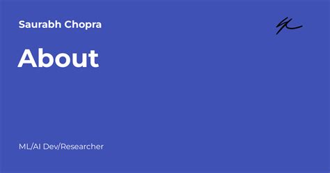 portfolio saurabh chopra