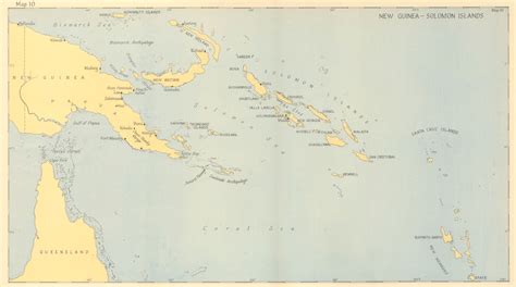 New Guinea Solomon Islands 19423 Pacific Campaign World War 2 1961