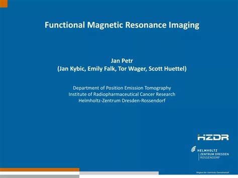 Ppt Functional Magnetic Resonance Imaging Powerpoint Presentation