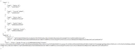Php Get Friends Nameid List Form Graph Api Into Array Stack Overflow