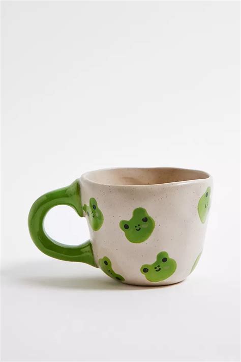 Frog Painted Mug Urban Outfitters Uk