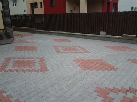 Curte Pavaj Dublu T Montaj Pavaje Cluj Napoca Montaj Profesional Pavaje Cluj