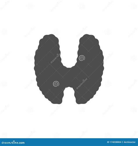 Muestra Gráfica De La Glándula Tiroides Ilustración del Vector Ilustración de enfermedad