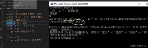 assert（）断言函数 assert n csdn博客
