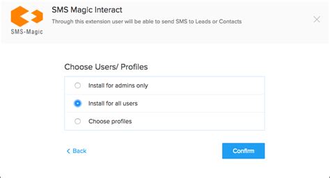 Table Of Contents Zoho Installation Guide Installing Sms Magic On