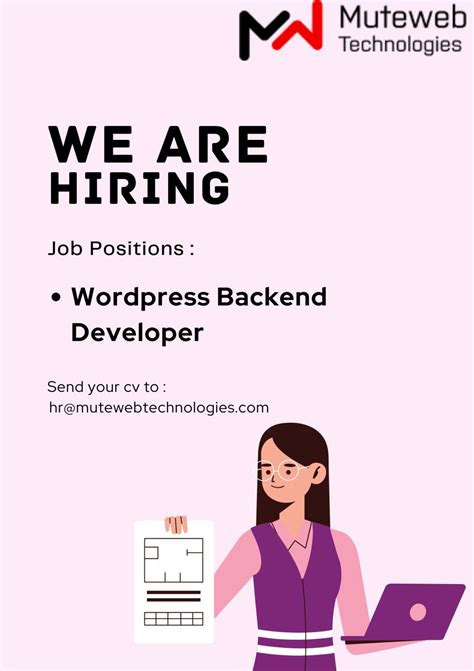 Nadira F On Linkedin We Are Hiring Job Title Wordpress Backend Developer We Are Seeking A