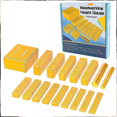 Blocks Setup Blocks Height Gauge Set For Woodworking Diameter And Height Gauge Blocks Set