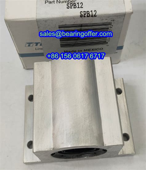 Spb12 Linear Ball Bearing 1905x52324x4445 Linear Bushing Stock For