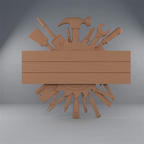 2 Cnc Stl Files Workshop Shield 3d Models For Precision Cnc Carving
