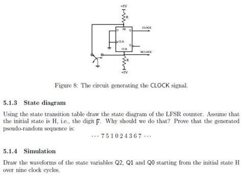 Figure The Circuit Generating The CLOCK Signal Chegg Com