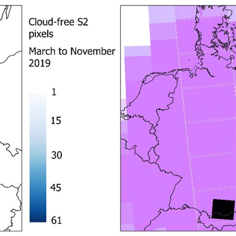 Data Coverage Of S2 After Cloud Screening And S1 For The Period 1 Download Scientific Diagram