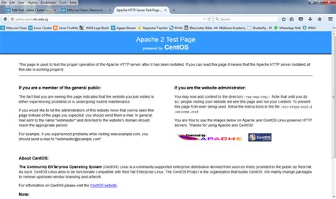 How To Remove Welcome Page From Apache For CentOS 6 The Linux Cluster