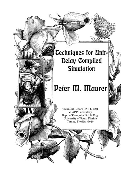 Pdf Techniques For Unit Delay Compiled Simulation