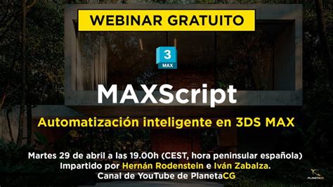 Maxscript For Archviz Webinar In Spanish Spline Dynamics