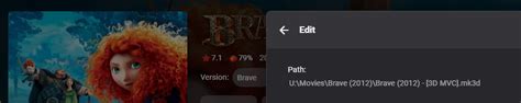 multiple movie versions and 3d movie issue windows and xbox emby