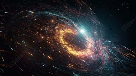 Three Dimensional Line Light Effect Powerpoint Background For Free Download Slidesdocs