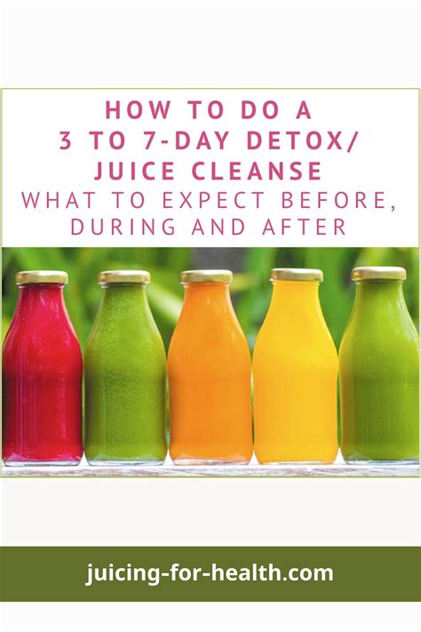 Revitalize Your Body With A 3 7 Day Juice Cleanse