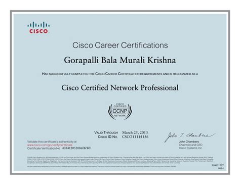 Ccnpcertificate Ppt
