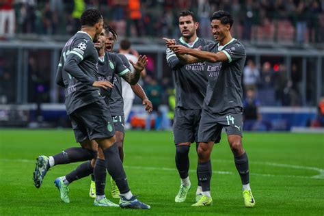 Champions Milan Batte Bruges 3 1 Esordio Con Gol Annullato Per