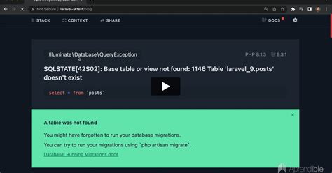 Lección 12 Qué Son Y Cómo Funcionan Las Migraciones En Laravel 9