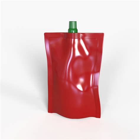 Doypack Packaging V1 3d Model Cgtrader