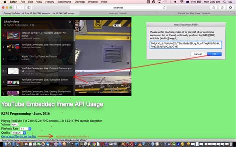 Youtube Api Video Playlist Tutorial Robert James Metcalfe Blog