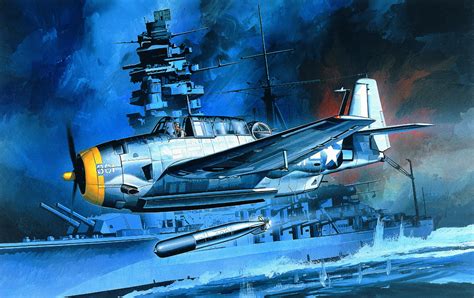 Рисунок Tbf 1 Avenger Us Navy Torpedo Bomber на рабочий стол Авиация