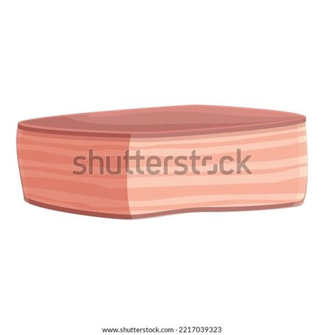 Beef Lard Icon Cartoon Vector Pork Stock Vector Royalty Free