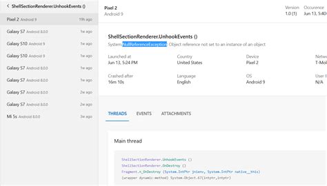 Shellsectionrenderer Unhookevents Nullreferenceexception Issue Xamarin Xamarin Forms
