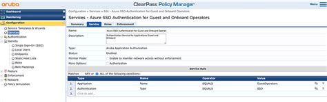 Clearpass Sso With Azure Ad Flomain Networking