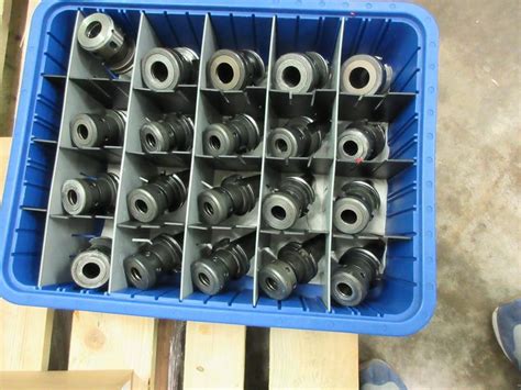 Machines Used Cat 40 Tool Holders TG Collet Type 20