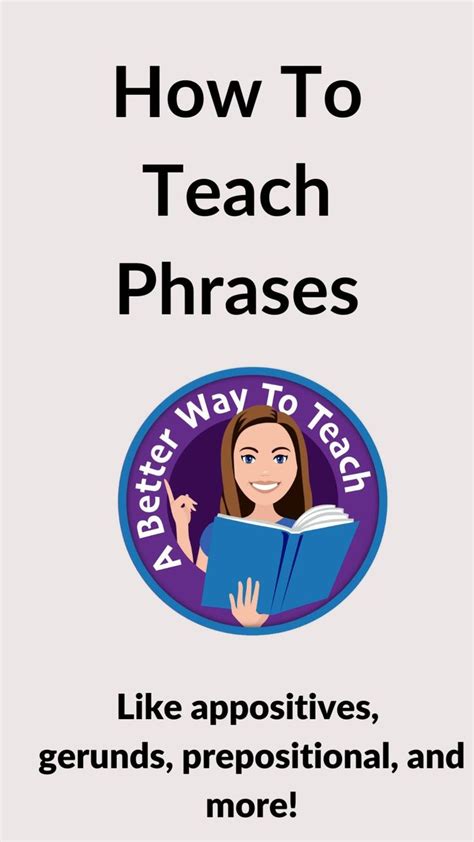 How To Teach Appositive Phrases And More Mentor Sentences