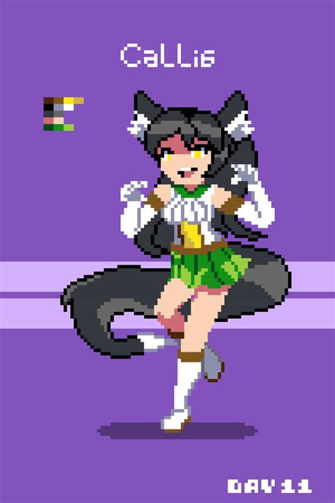 Pixel Art Day11 Callie By Whitelimon On Deviantart