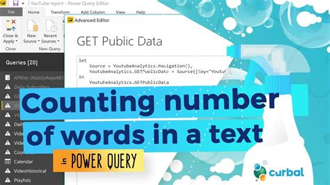 Count The Number Of Words In A Text In Power Query Curbal