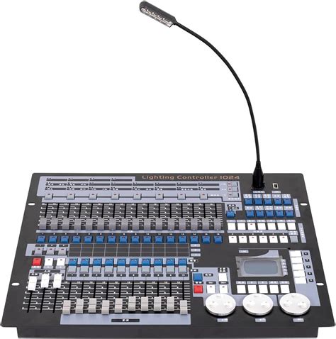Buy Dmx Console Dmx Stage Dj Light Controller Lighting Mixer Board Console Lcd Display